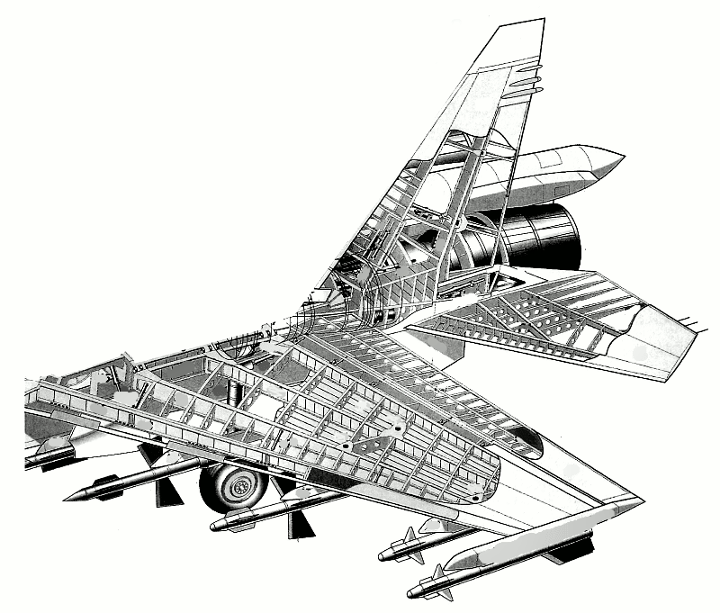La structure des avions